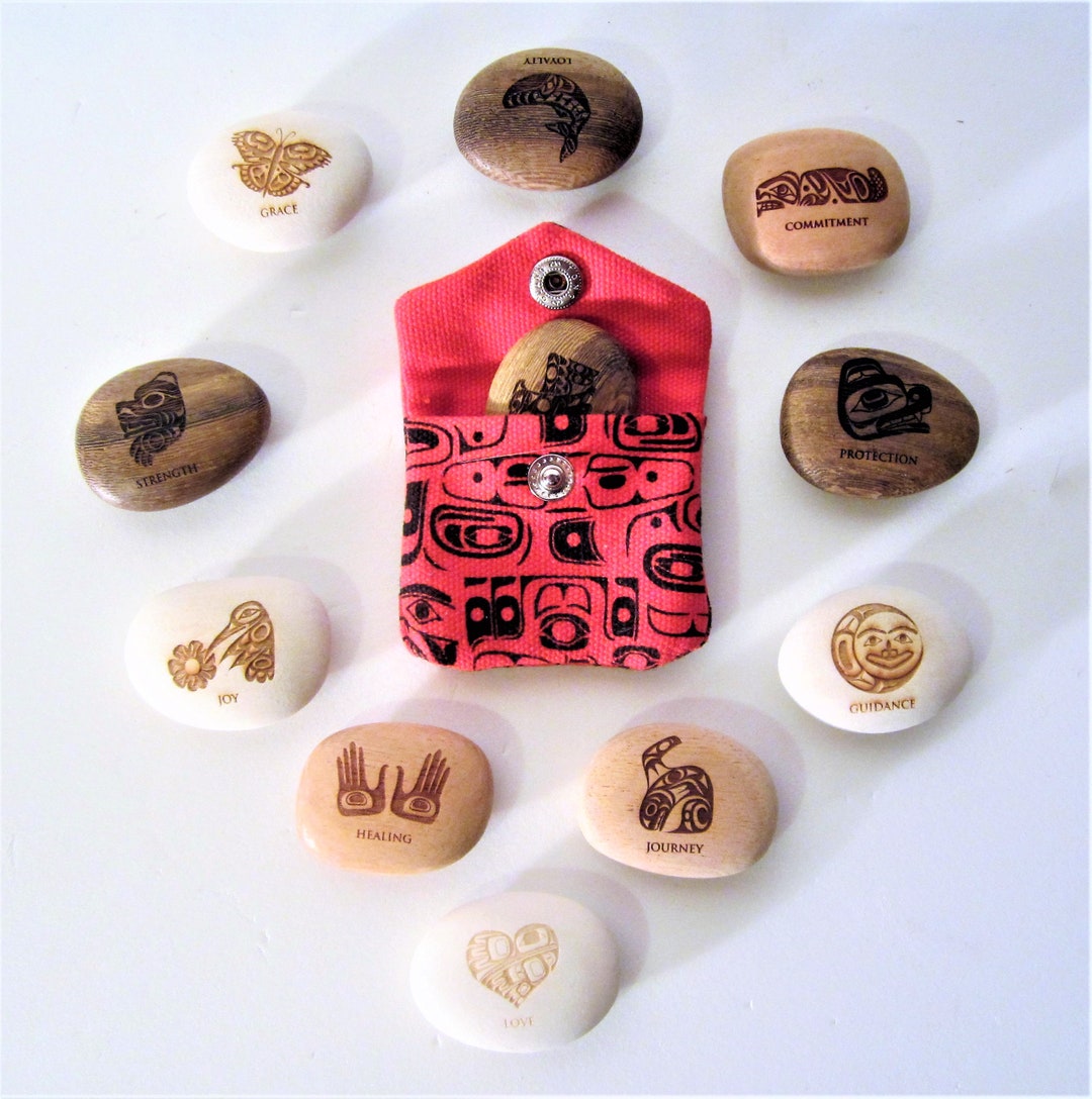 Namgis First Nation Chilkat Whale Pocket Spirit Pouch Native Indigenous ...