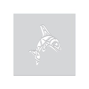 Haida First Nation 'orca Whale' Craft and Cookie Stencil Pacific North ...