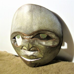 Nuu Chah Nulth First Nation 'full Moon' Mask Carving Pacific North West ...