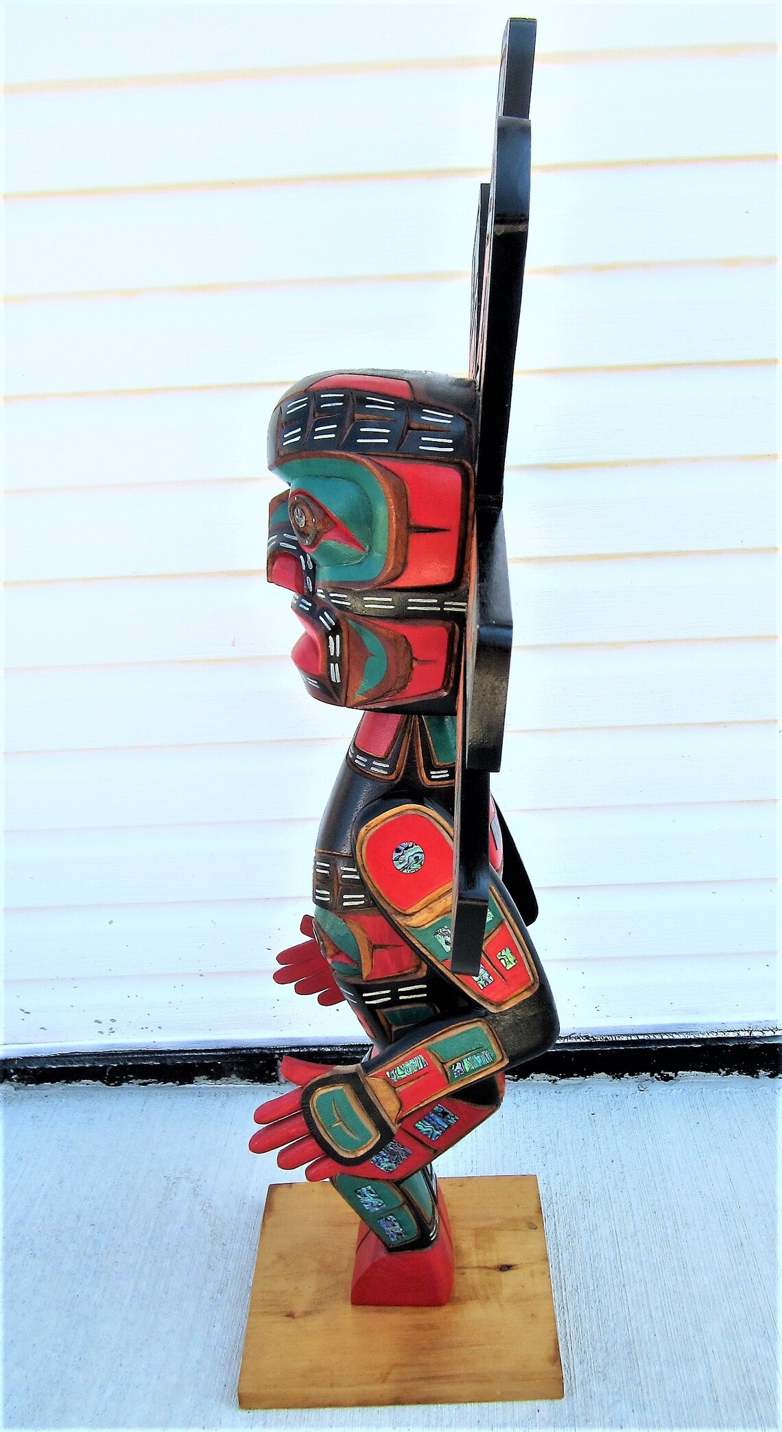 Kwakiutl First Nation ''sun & Man'' Red Cedar | Etsy