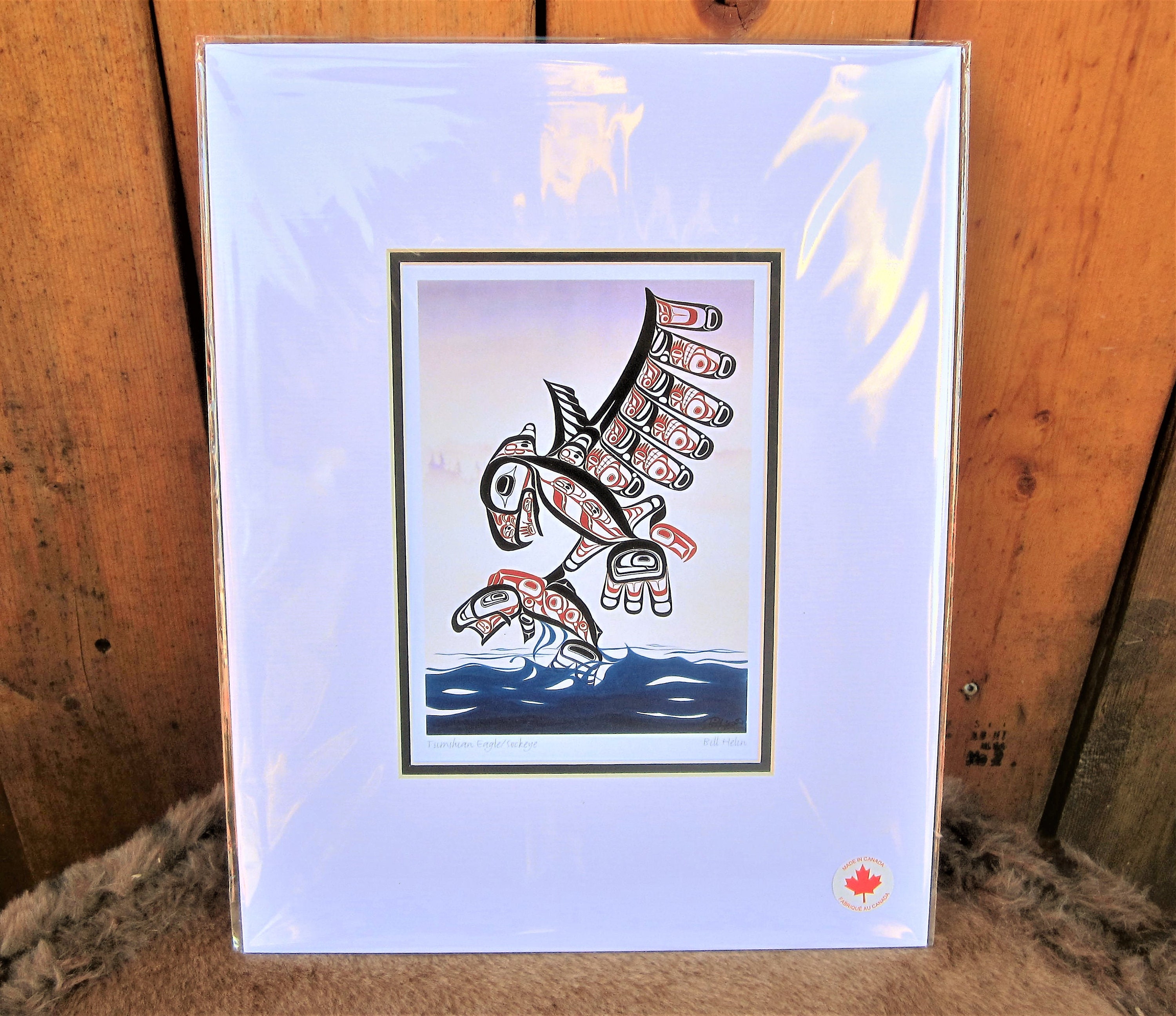 Tsimshian First Nation ''eagle & Sockeye'' Contemporary Pacific North ...