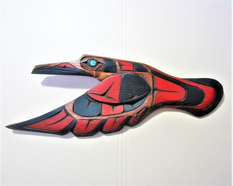 Coast Salish First Nation 'hummingbird' Carving West Coast Native ...