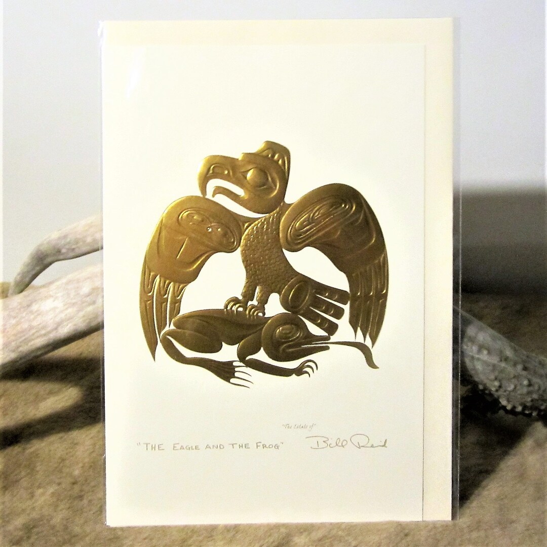 Haida First Nations ''the Eagle and the Frog'' Pacific North West Coast ...