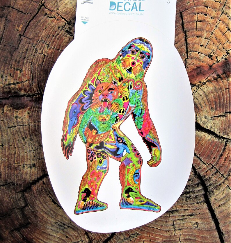 Cherokee First Nation ''sasquatch'' Vinyl Sticker Decal 6'' South ...