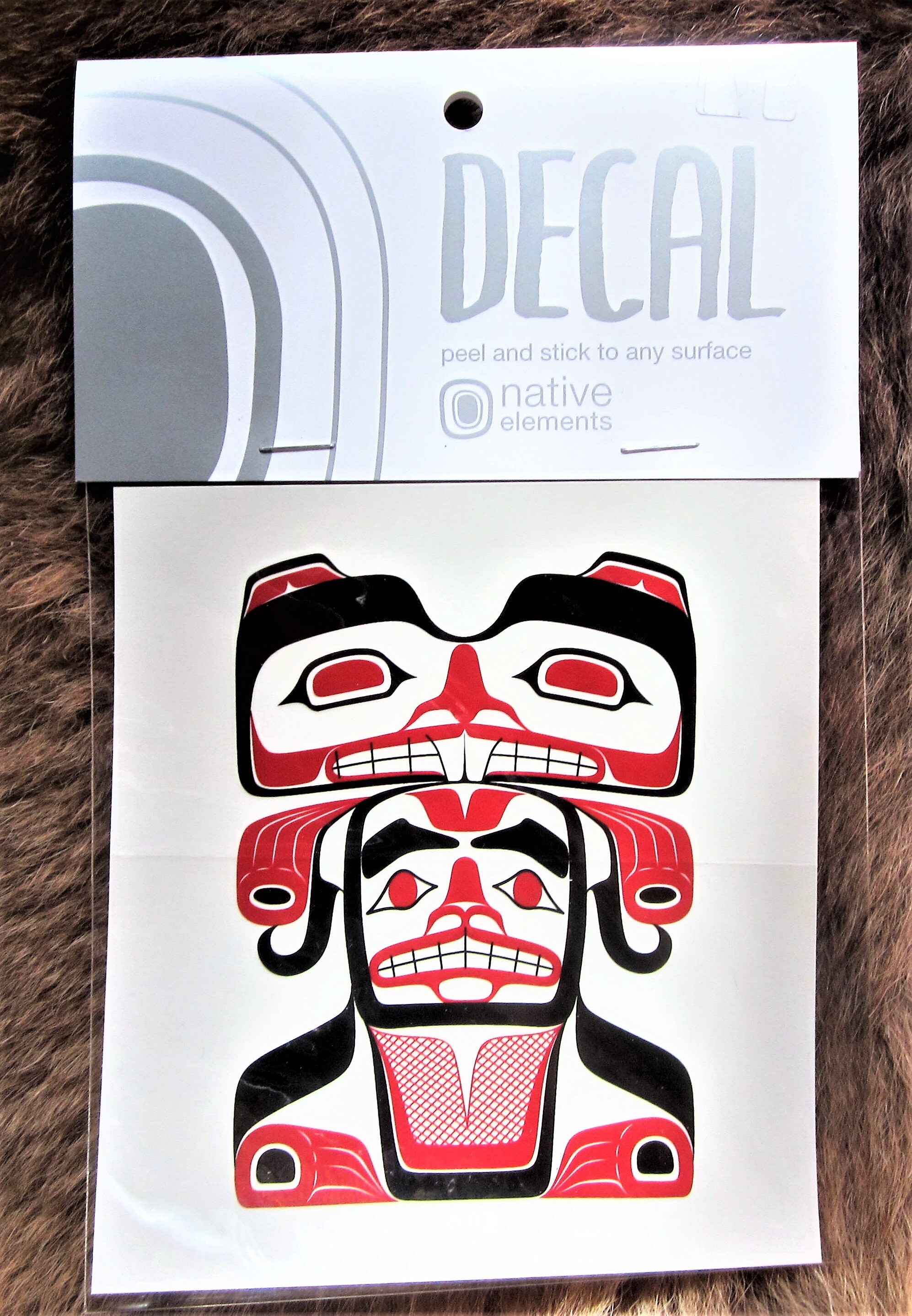 Haida First Nation 'beaver' Vinyl Sticker Decal - Etsy