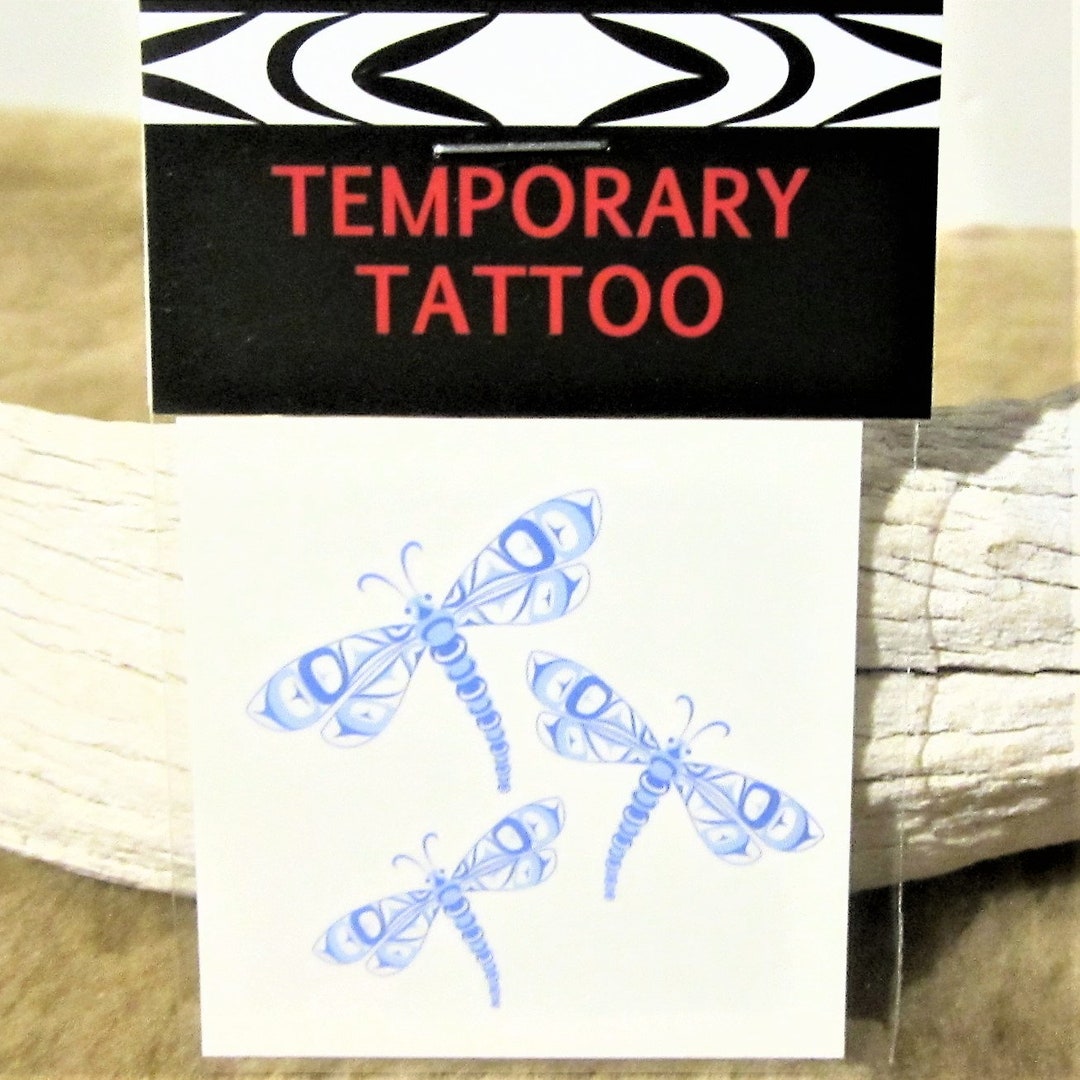 Coast Salish First Nation 'transforming Spirits' Temporary Tattoo ...