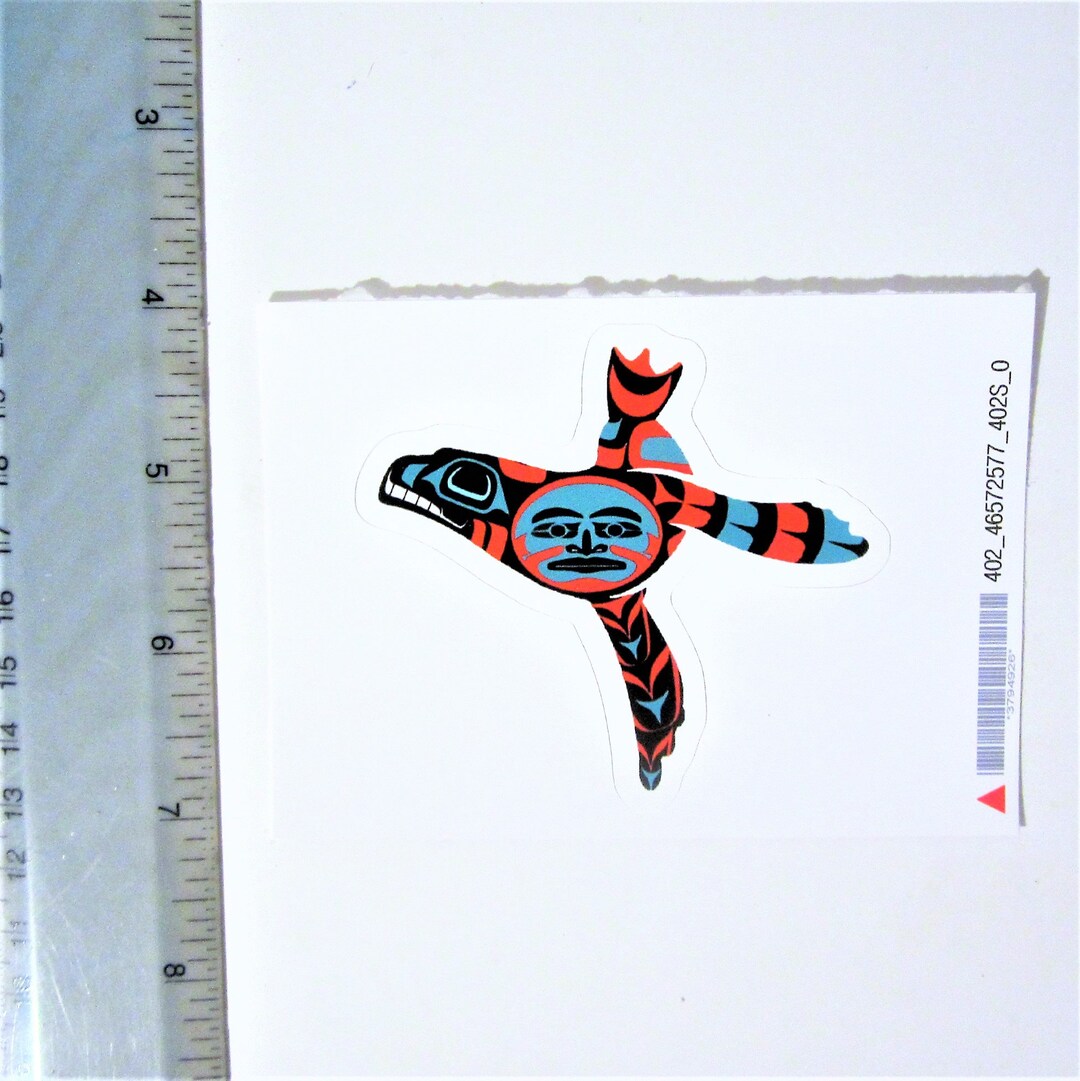First Nations ''seal'' Sticker Decal Pacific North West Native ...
