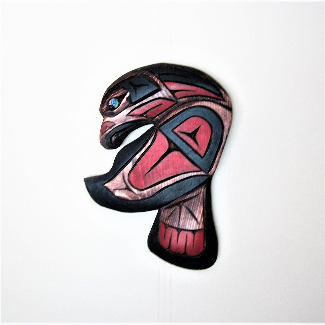 Coast Salish First Nation 'raven' Carving Pacific - Etsy UK