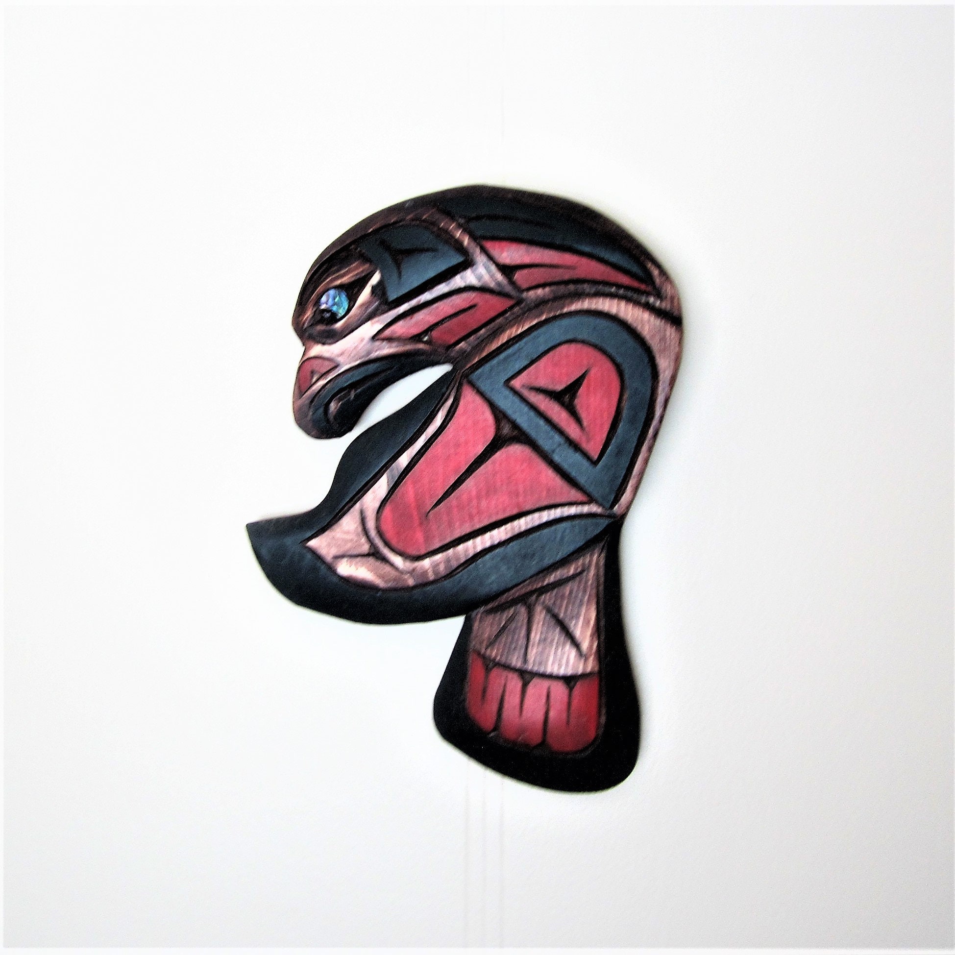 Coast Salish First Nation 'raven' Carving Pacific - Etsy UK