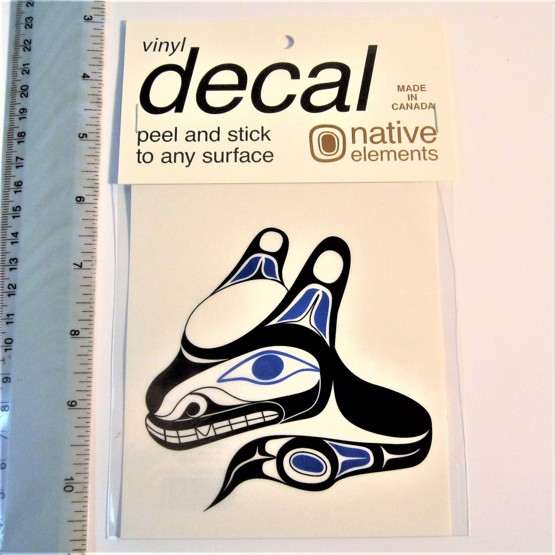 Haida First Nation 'wolf Spirit' Vinyl Sticker Decal Pacific North West ...
