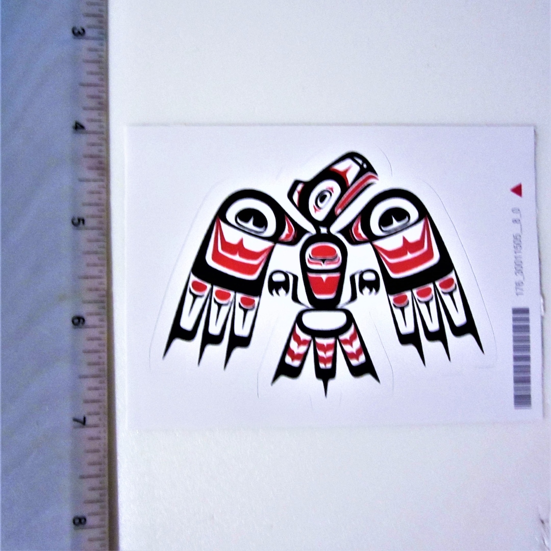 First Nations ''eagle'' Sticker Decal Native - Etsy Canada