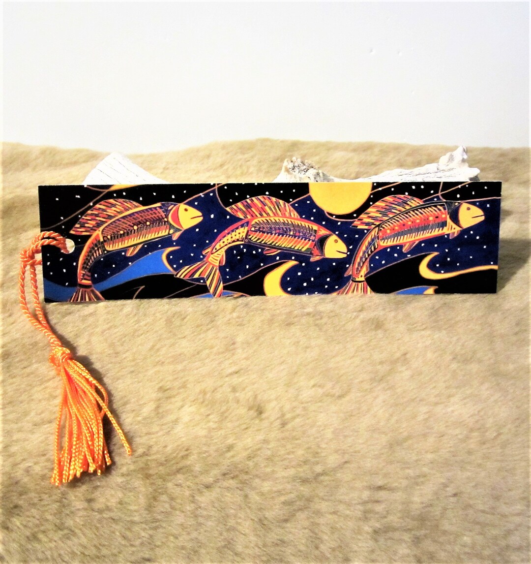 Northern First Nation 'fish Out of Water' Book Mark Contemporary Sub ...