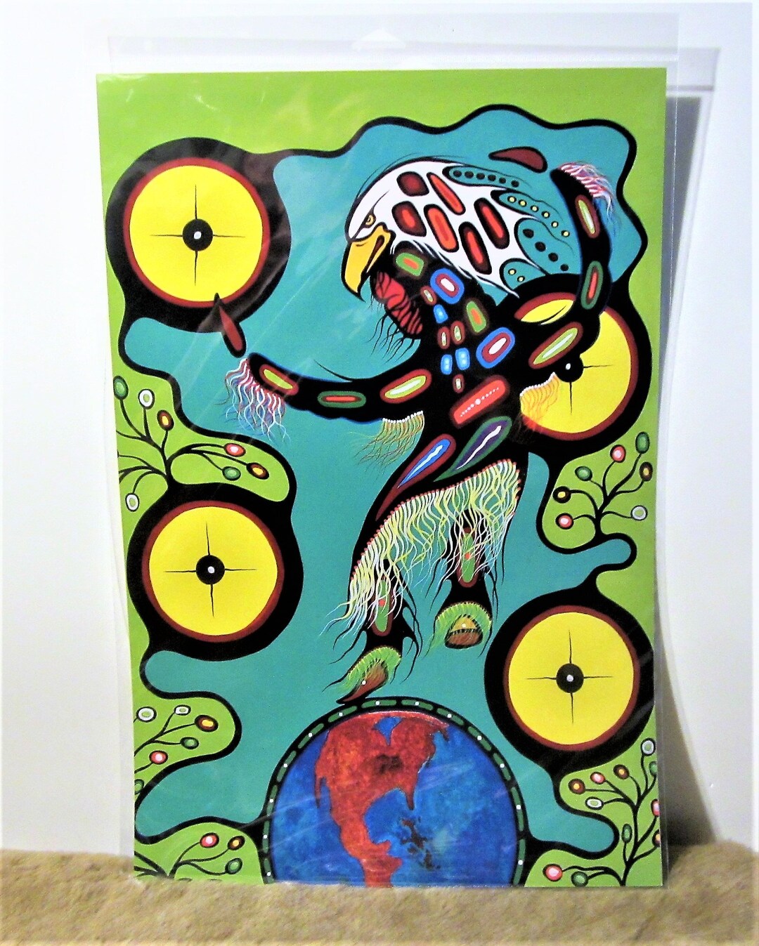 Algonquin First Nation 'mother Earth Dancer' Contemporary Eastern ...