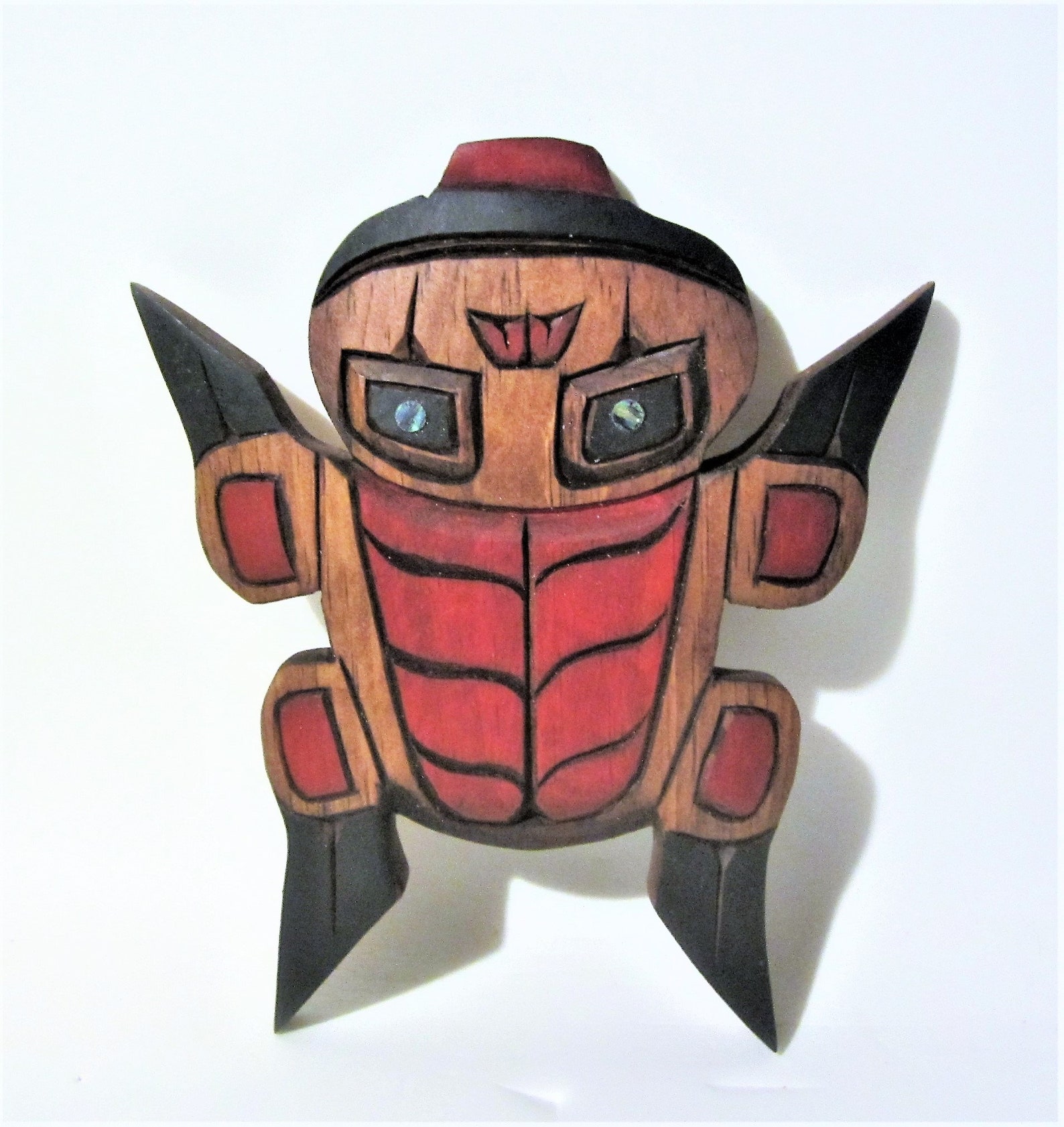 Coast Salish First Nation 'Frog' Carving West Coast | Etsy