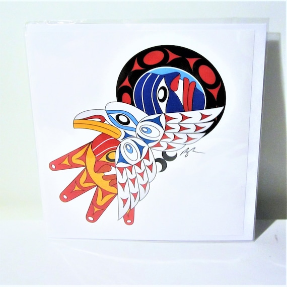 Traditional Native American Art Eagle