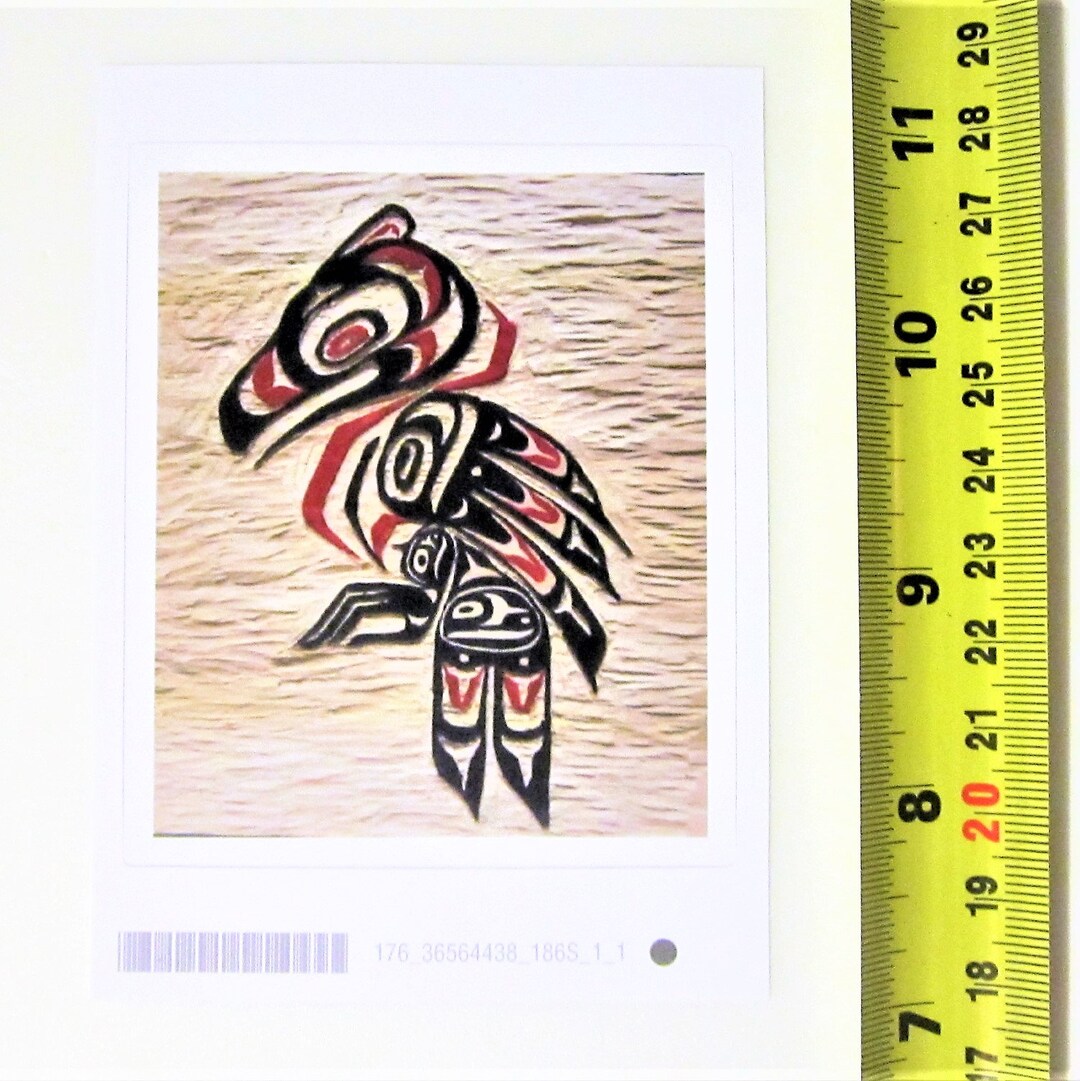 First Nations ''eagle Spirit'' Sticker Decal West Coast Native ...