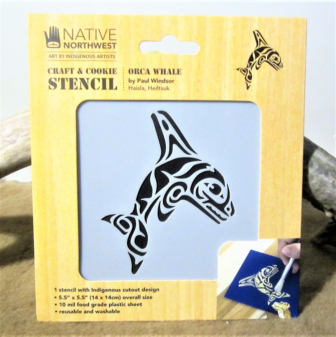 Haida First Nation orca Whale Craft and Cookie - Etsy