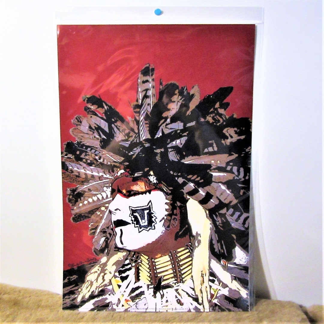 Azteca Kickapoo First Nation 'powwow Dancer Percy' Contemporary ...