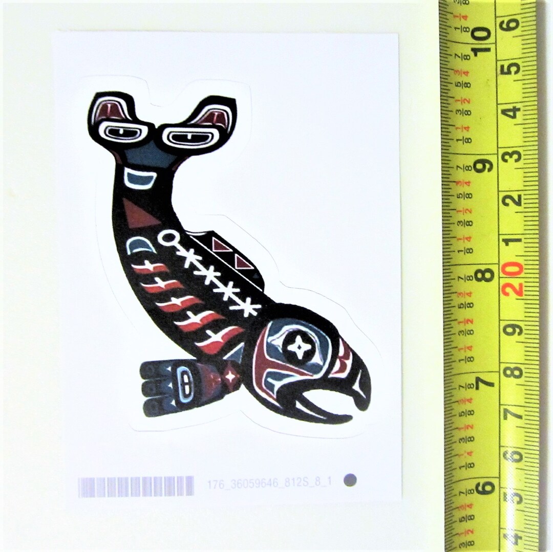 First Nations 'the Pathfinder' Sticker Decal Pacific North West Coast ...