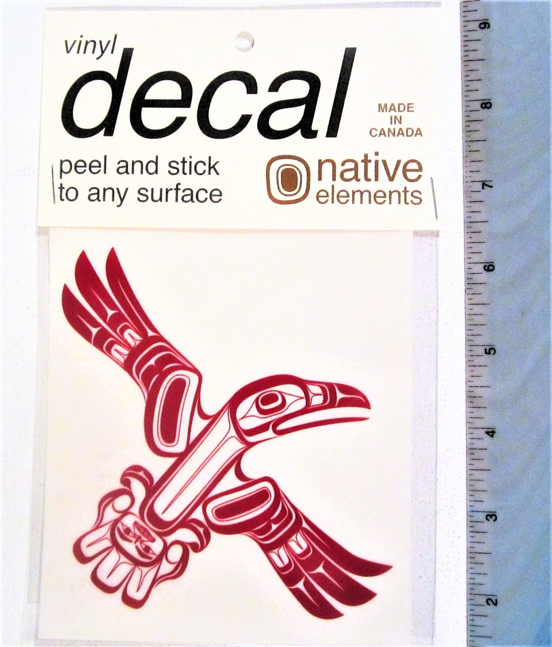 Haida First Nation 'raven' Vinyl Sticker Decal Pacific North West Coast ...