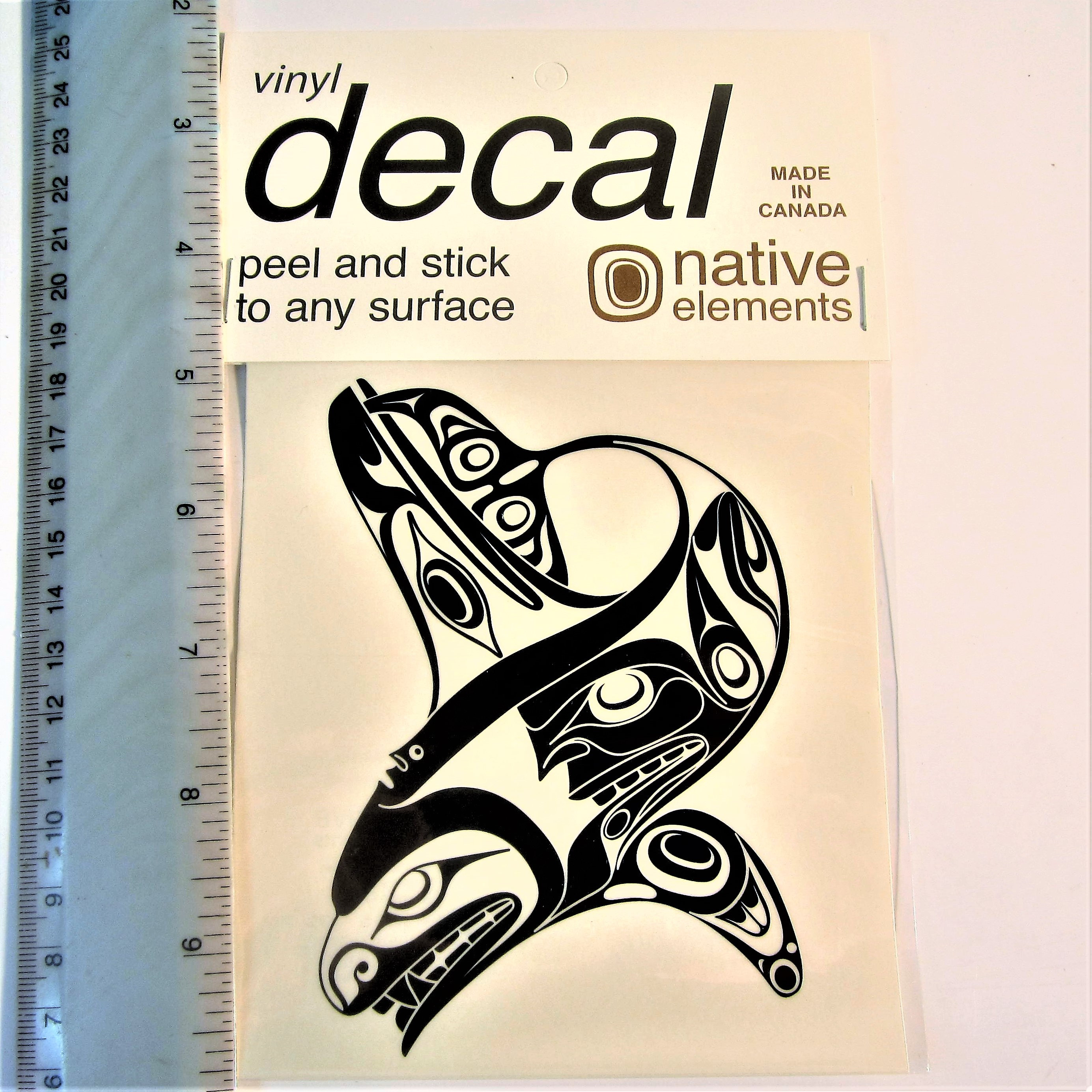 Haida First Nation 'killer Whale' Vinyl Sticker Decal - Etsy