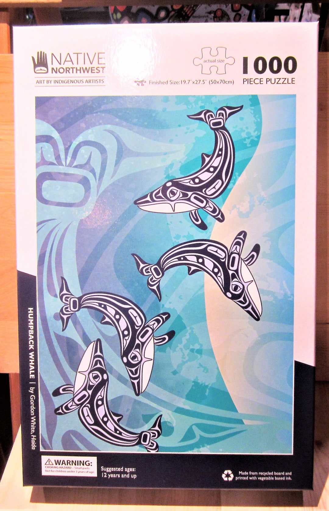 Haida First Nation 'humpback Whale' 1000 Piece Puzzle Indigenous Native ...
