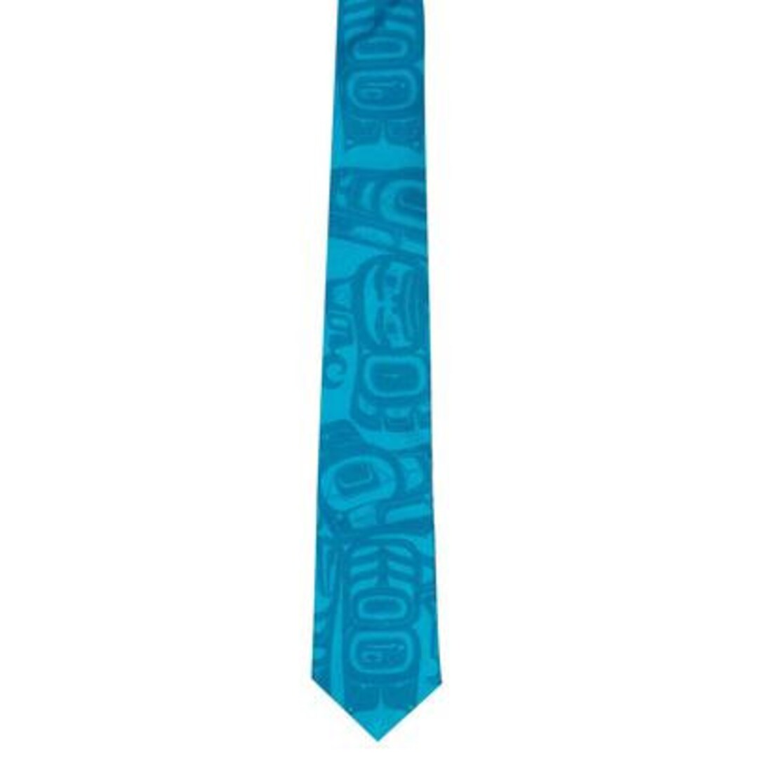 Tlingit First Nation 'love Birds' Silk Tie Pacific North West Coast ...
