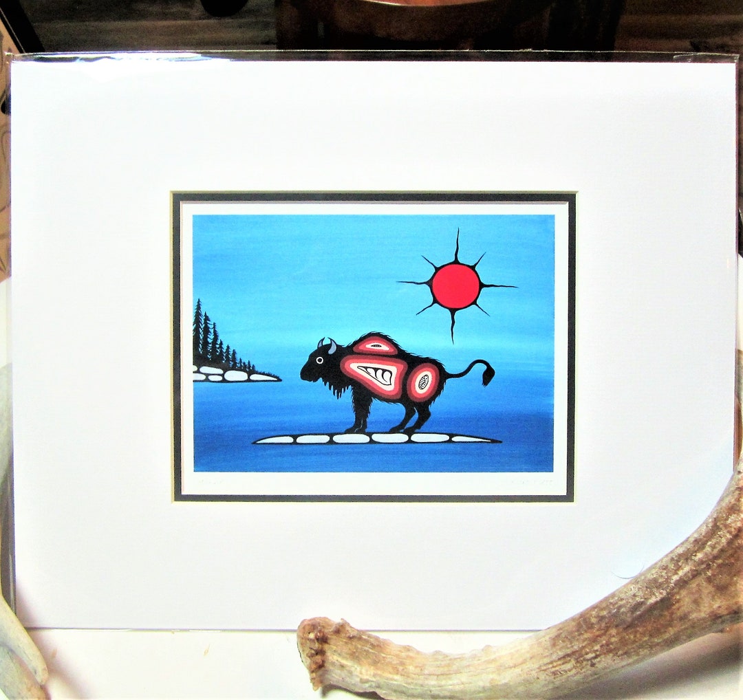 Oji / Cree First Nation 'calmness' Contemporary Sub Arctic Eastern ...