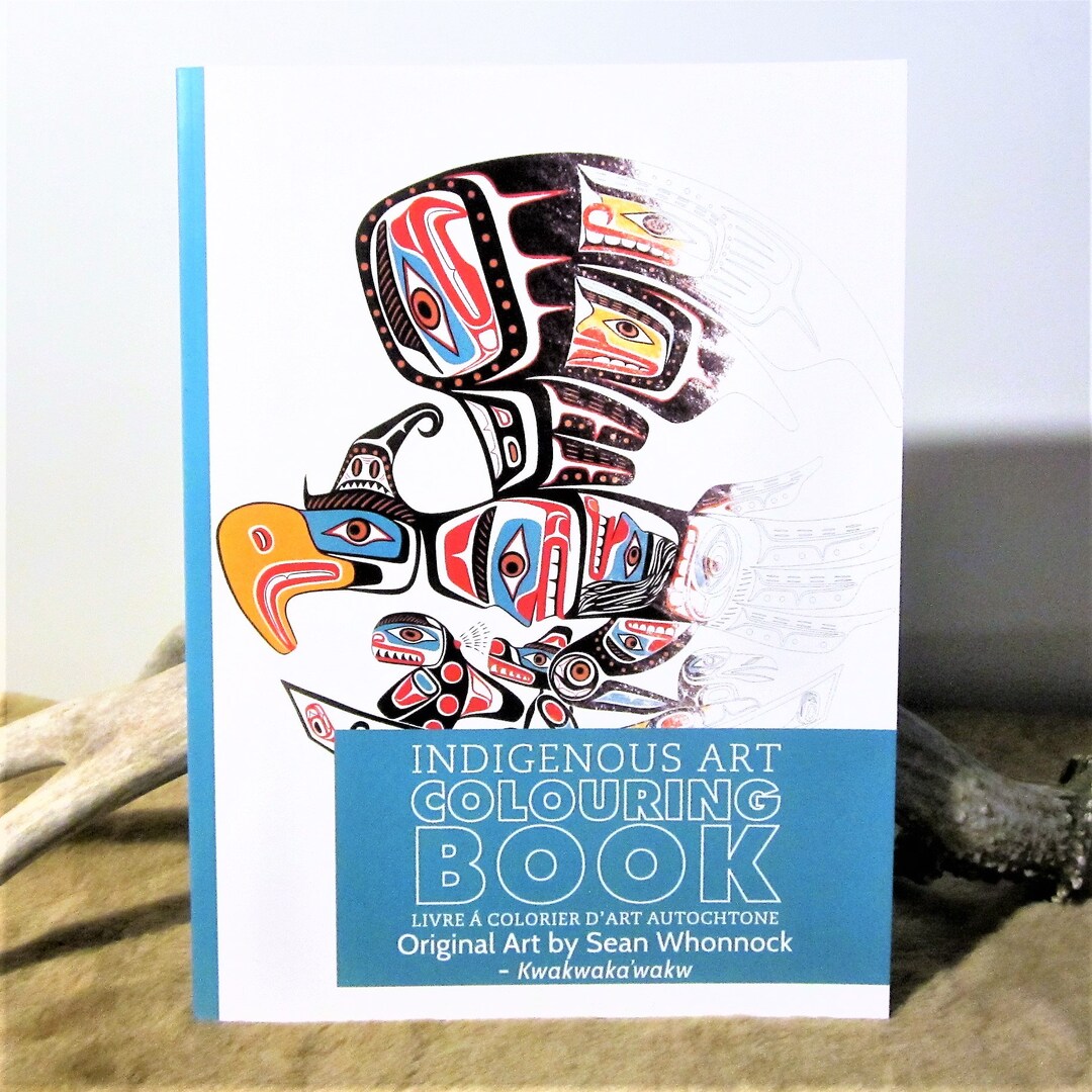 Kwakiutl First Nation Coloring Book Native Indigenous Art - Etsy