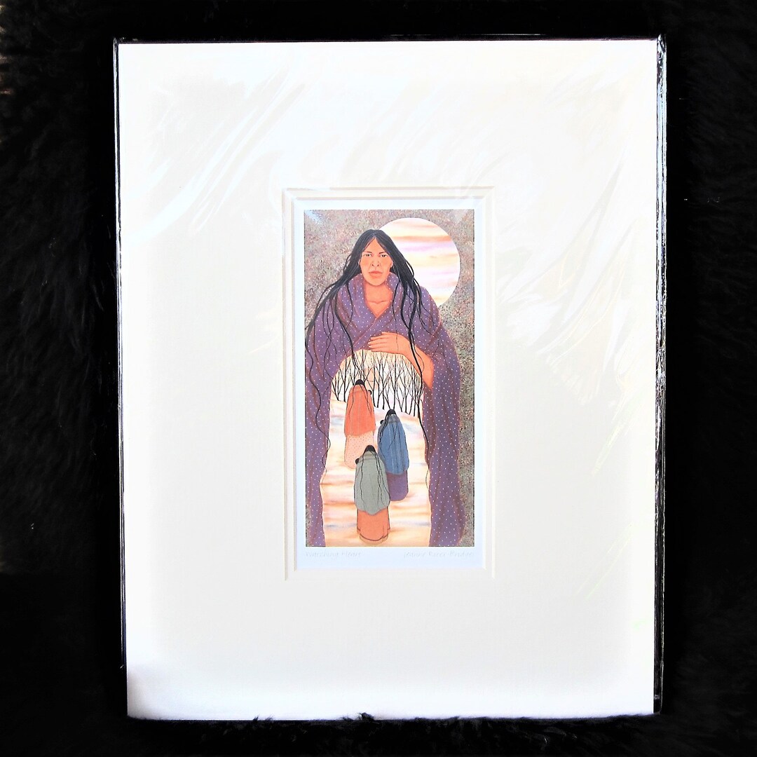 Cherokee First Nation ''watching Heart'' Contemporary Native Indigenous ...