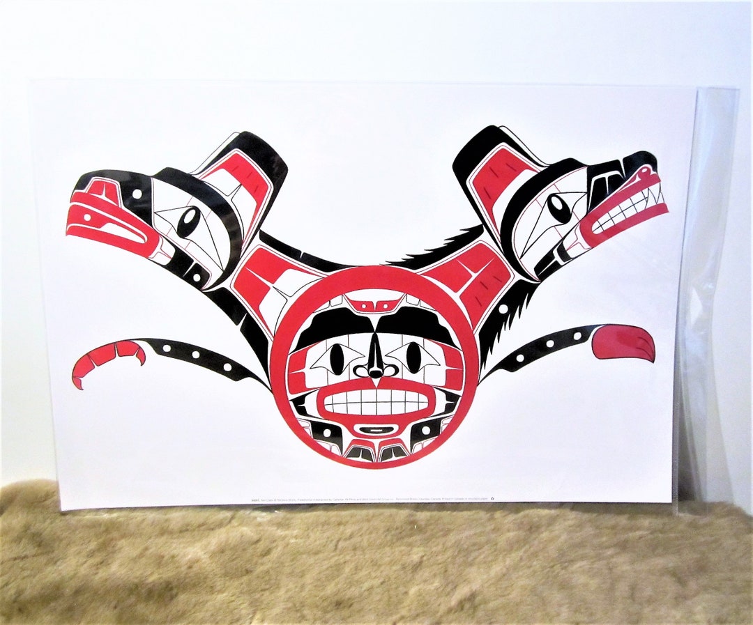 Northern Tutchone First Nation 'two Clans' Contemporary Pacific North ...