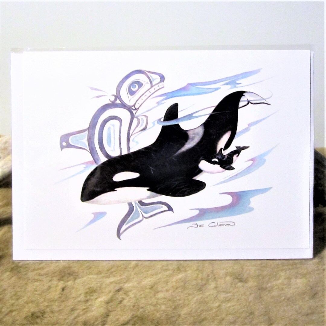 Pacific North West Coast First Nations ''family Tides'' British ...