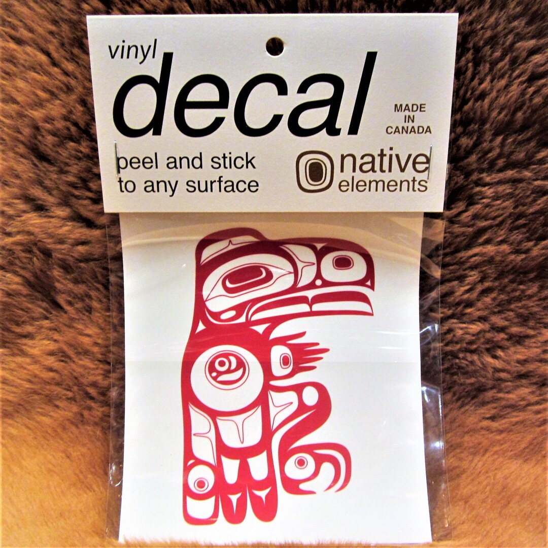 Haida First Nation 'the Trickster' Vinyl Decal Sticker Pacific North ...