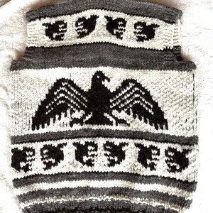 Coast Salish Cowichan First Nation 'whale & Thunderbird' Knit Adult ...