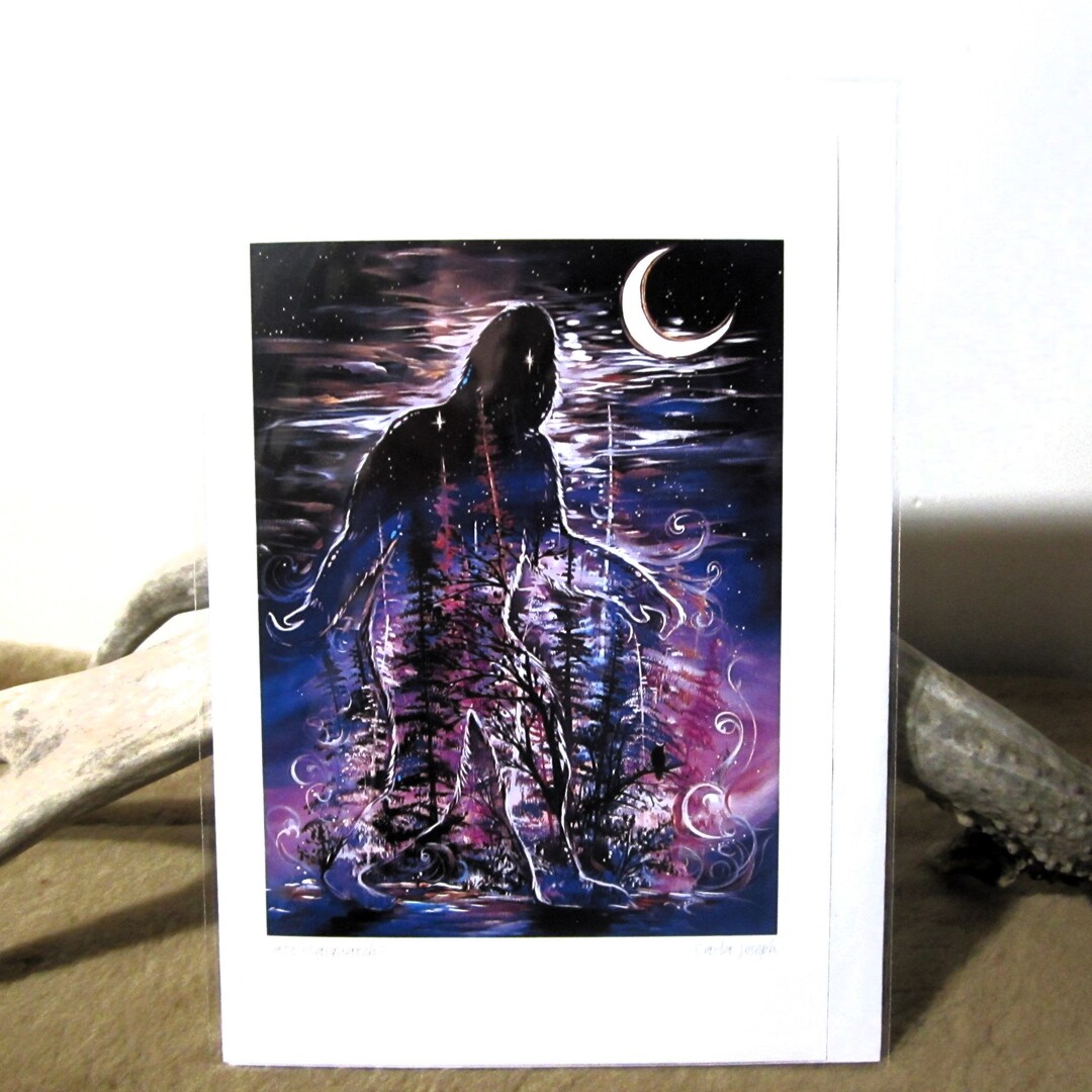 Metis Cree First Nation 'sasquatch' Sub Arctic Eastern Woodlands Great ...