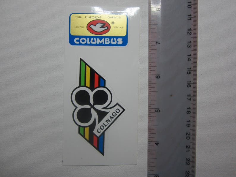 NOS-vintage-Colnago-columbus-road-bike-sticker-decal | Etsy