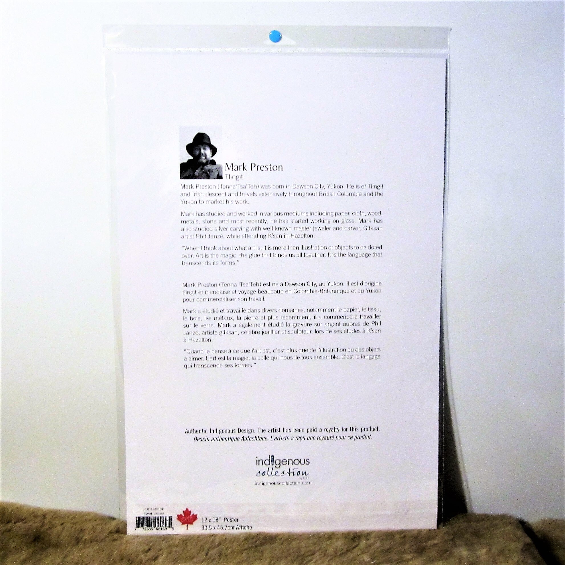 Tlingit First Nation 'fox Winter Mountains' | Etsy