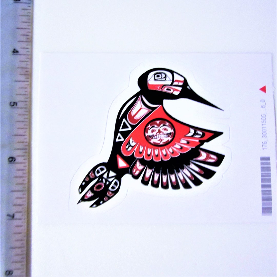 First Nations ''hummingbird'' Sticker Decal Native Westcoast Indigenous ...