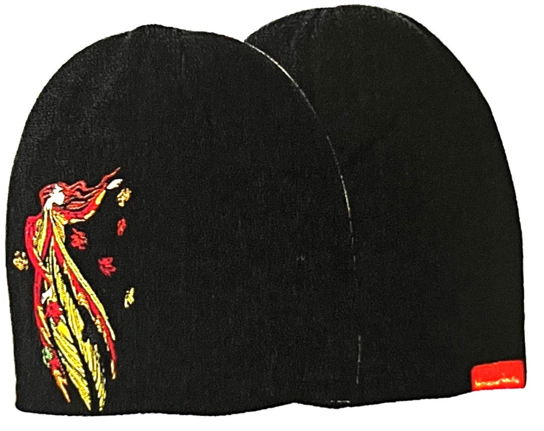 Sioux First Nation 'leaf Dancer' Embroidered Knitted Stretch Fit Touque ...
