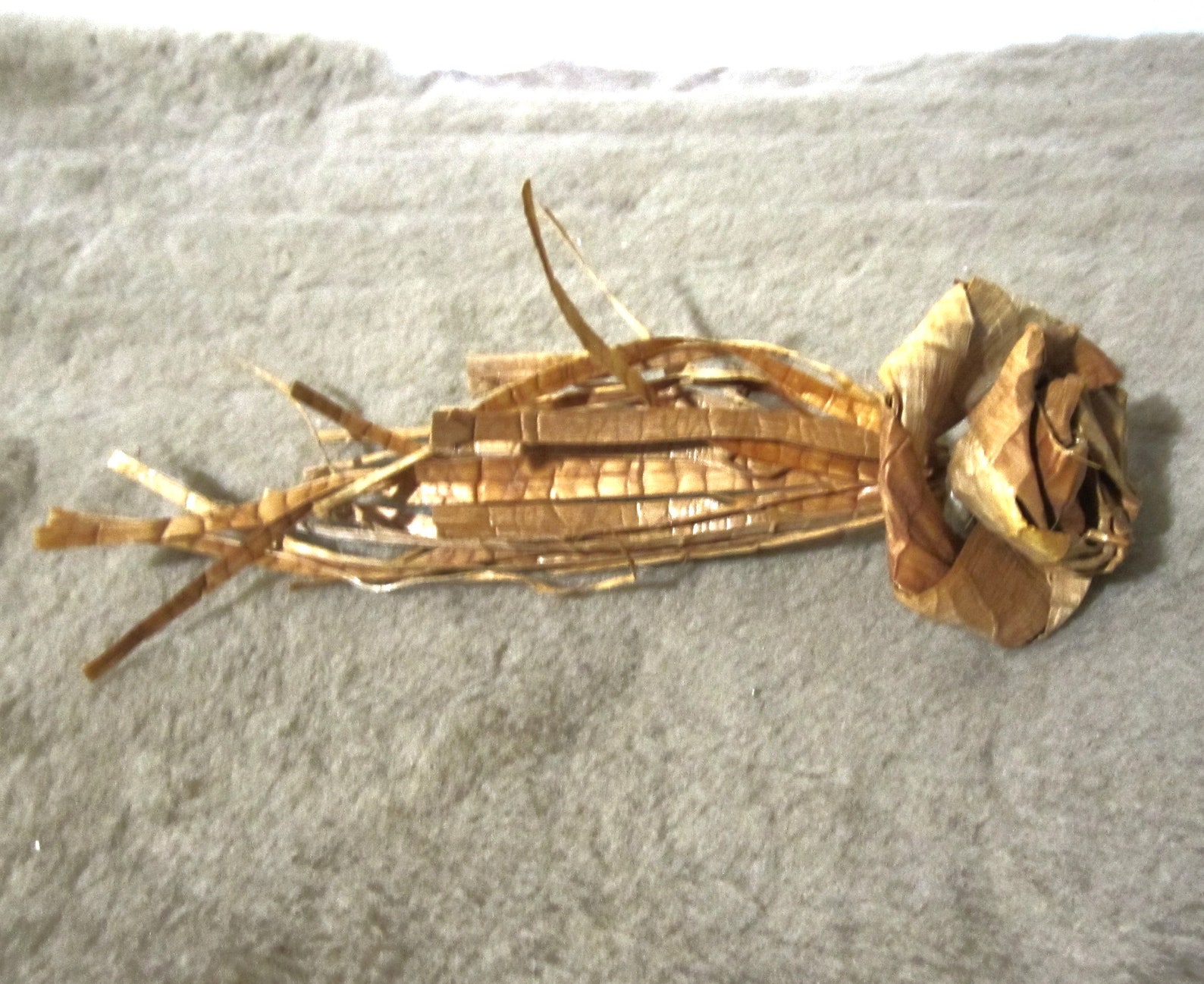 Nuu Chah Nulth First Nation Cedar Bark 'rose' Pacific North West Coast ...