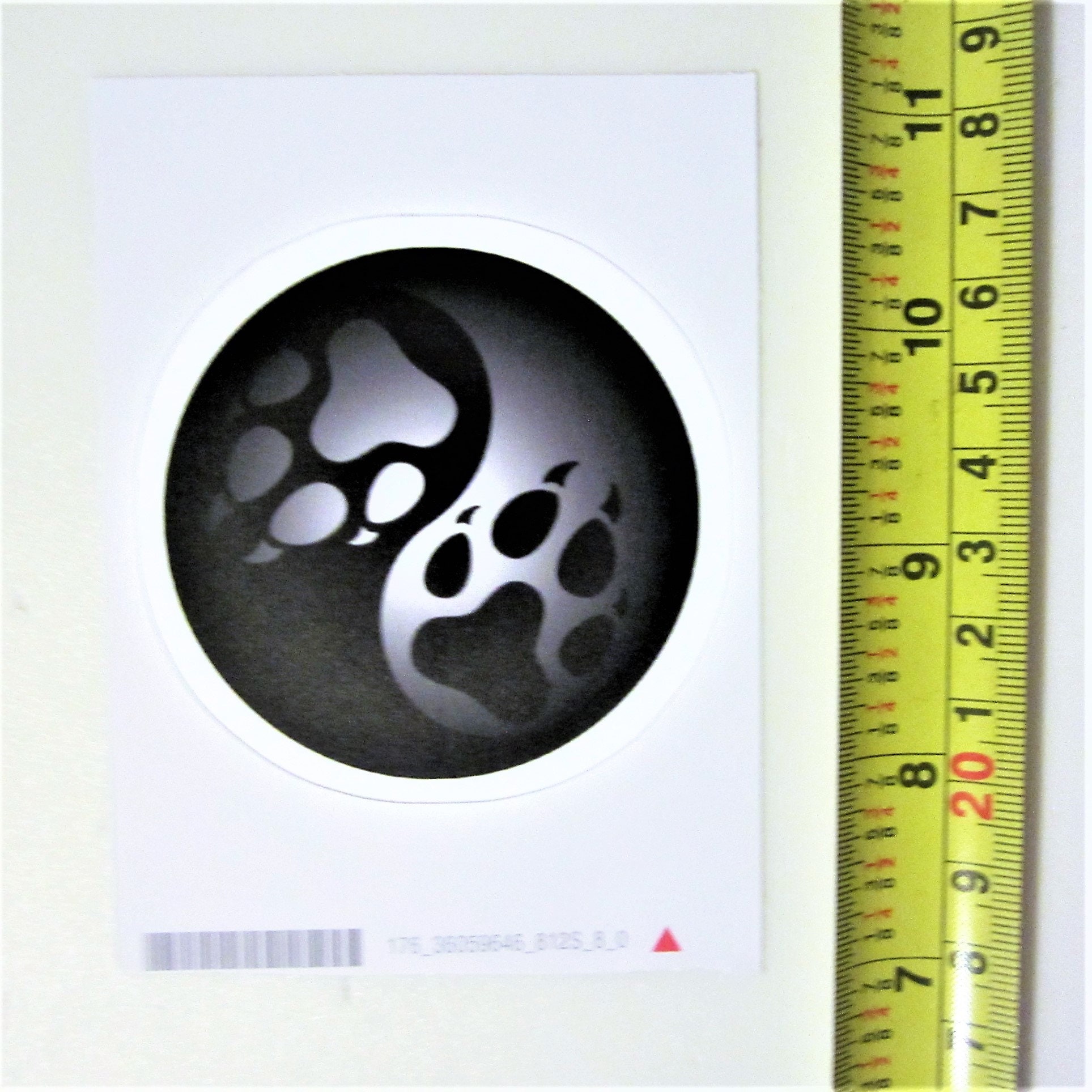 First Nations 'wolf Paw' Sticker Decal West Coast Native Indigenous Art ...