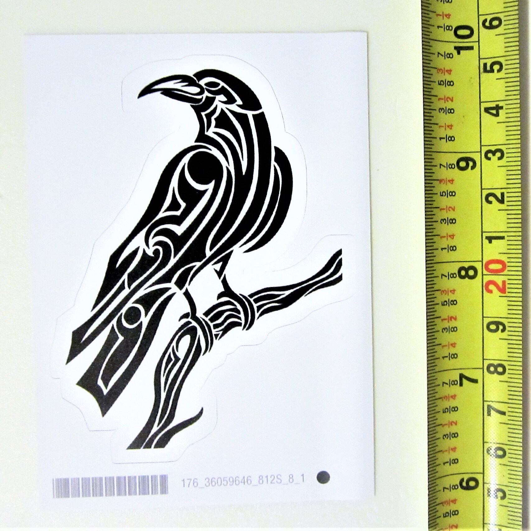 First Nations ''raven' Sticker Decal West Coast Native Indigenous Art ...