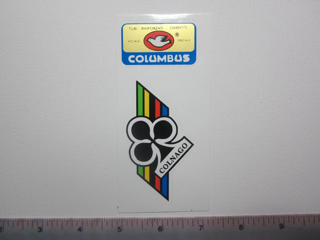 Nos-vintage-colnago-columbus-road-bike-sticker-decal - Etsy