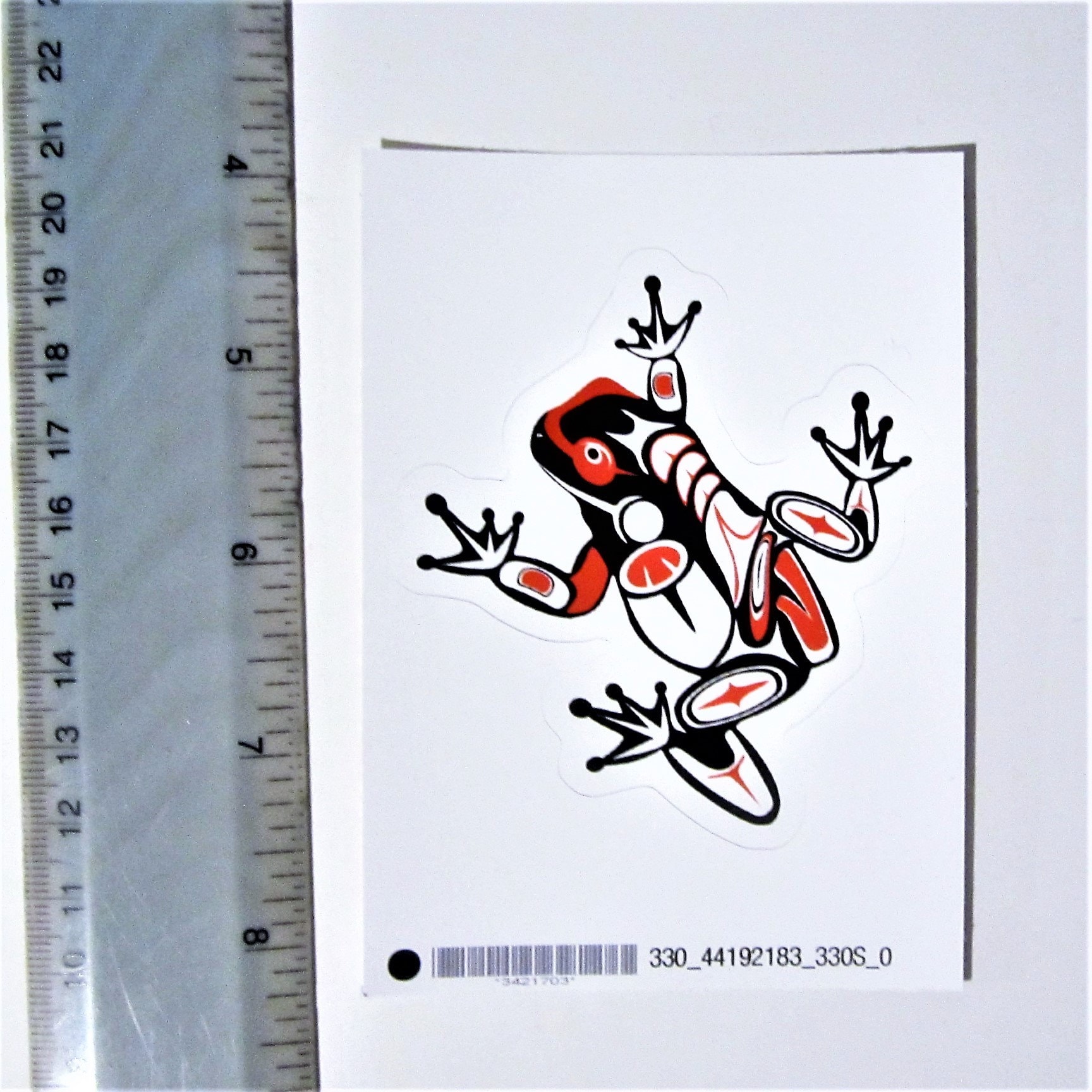 Pacific North West First Nations ''frog'' Sticker Decal Native ...