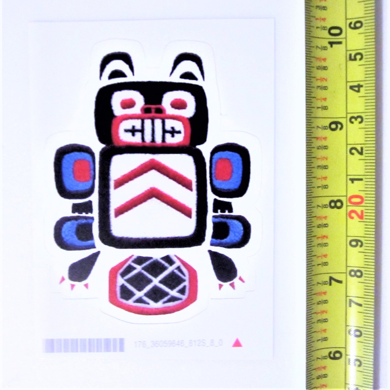 First Nations ''beaver'' Sticker Decal Native Westcoast Indigenous Art ...