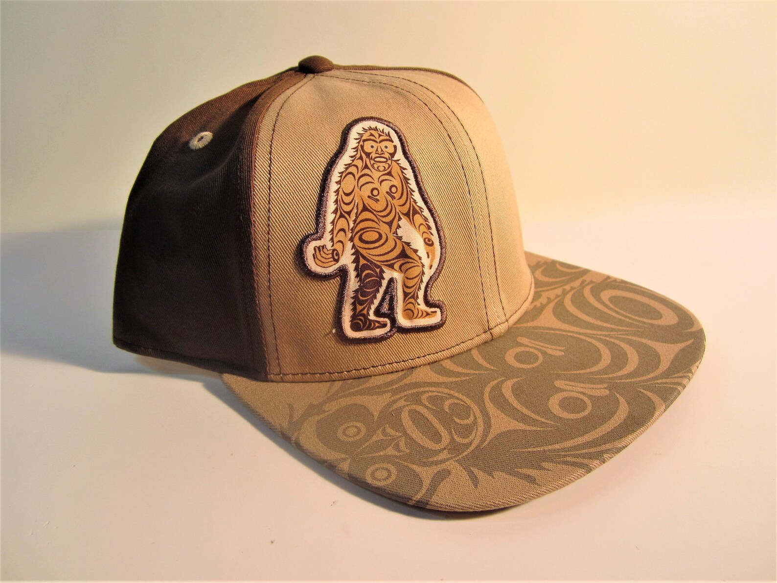 Coast Salish First Nations 'sasquatch Bigfoot' Snapback Ball Cap Hat ...