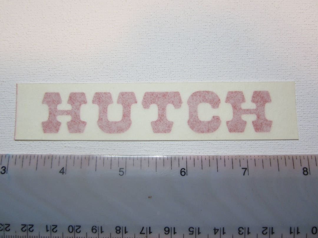 NOS Old School 80s Hutch BMX Bike Frame Sticker - Etsy
