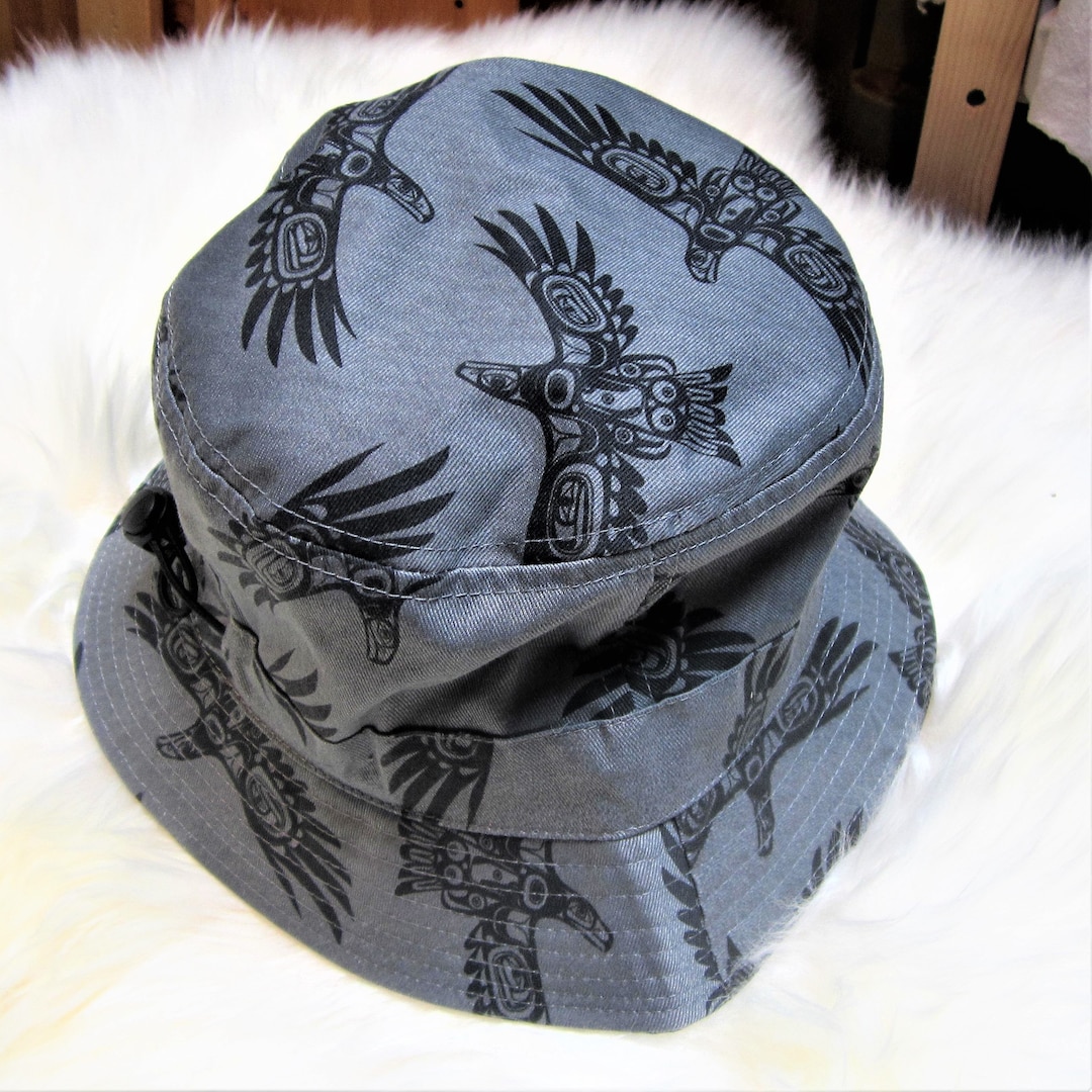 Haida First Nation 'soaring Eagle Bucket Hat Pacific North West Coast ...