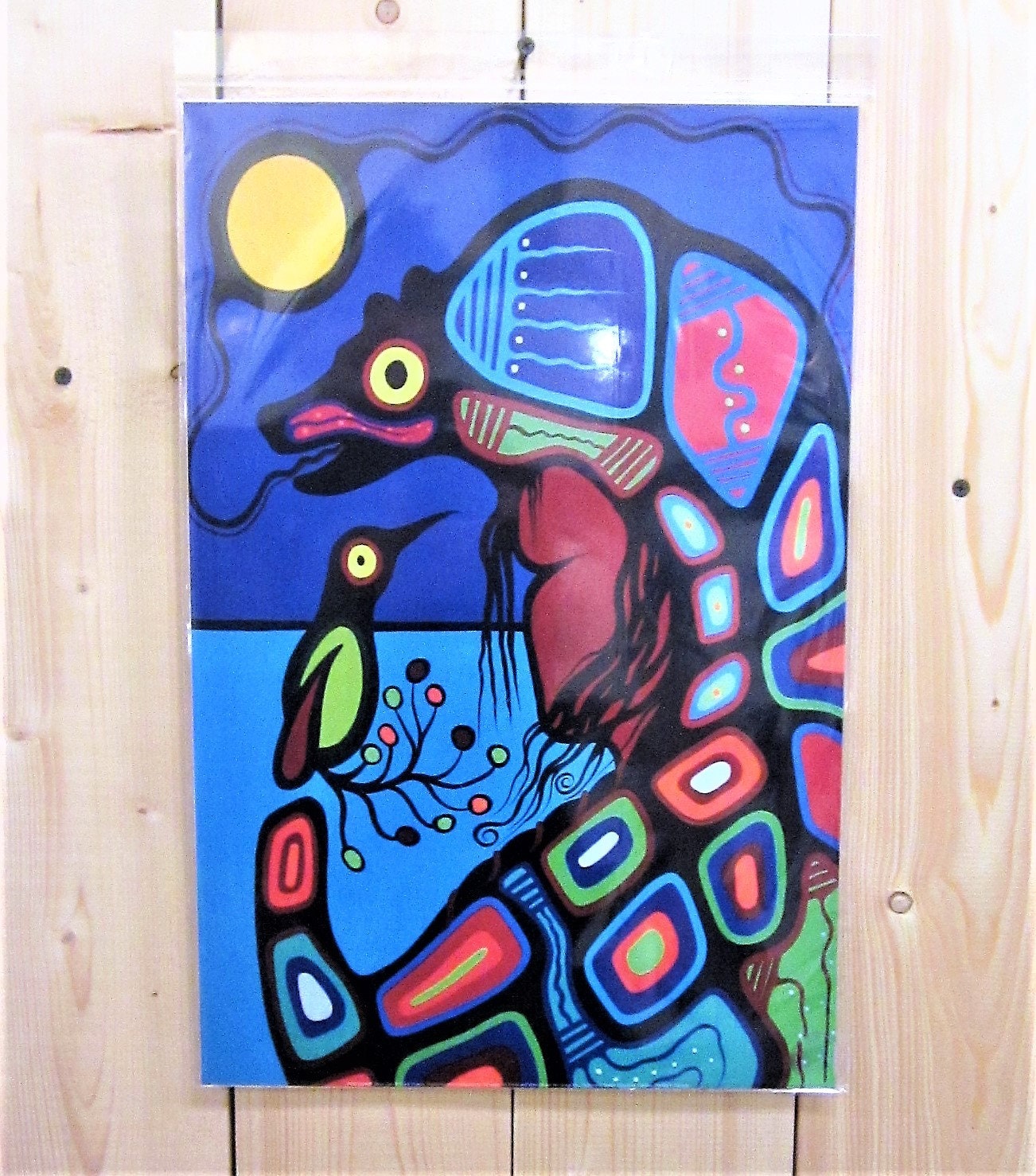 Algonquin First Nation 'Bear Clan' Contemporary Native | Etsy