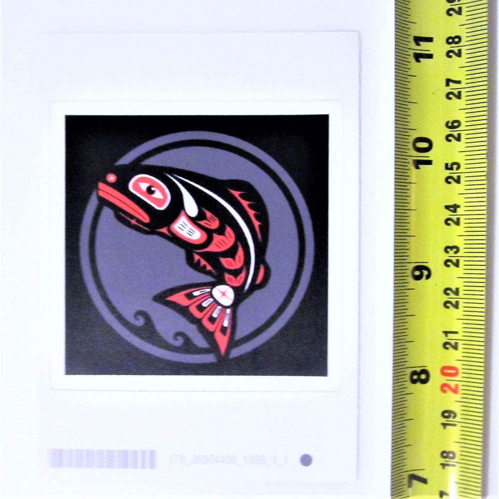 First Nations 'haida Salmon' Sticker Decal West Coast Native Indigenous ...